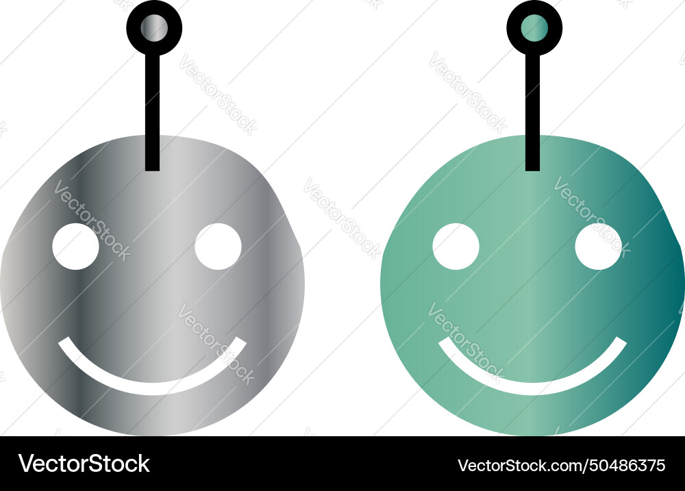 Alien robot icon Royalty Free Vector Image - VectorStock