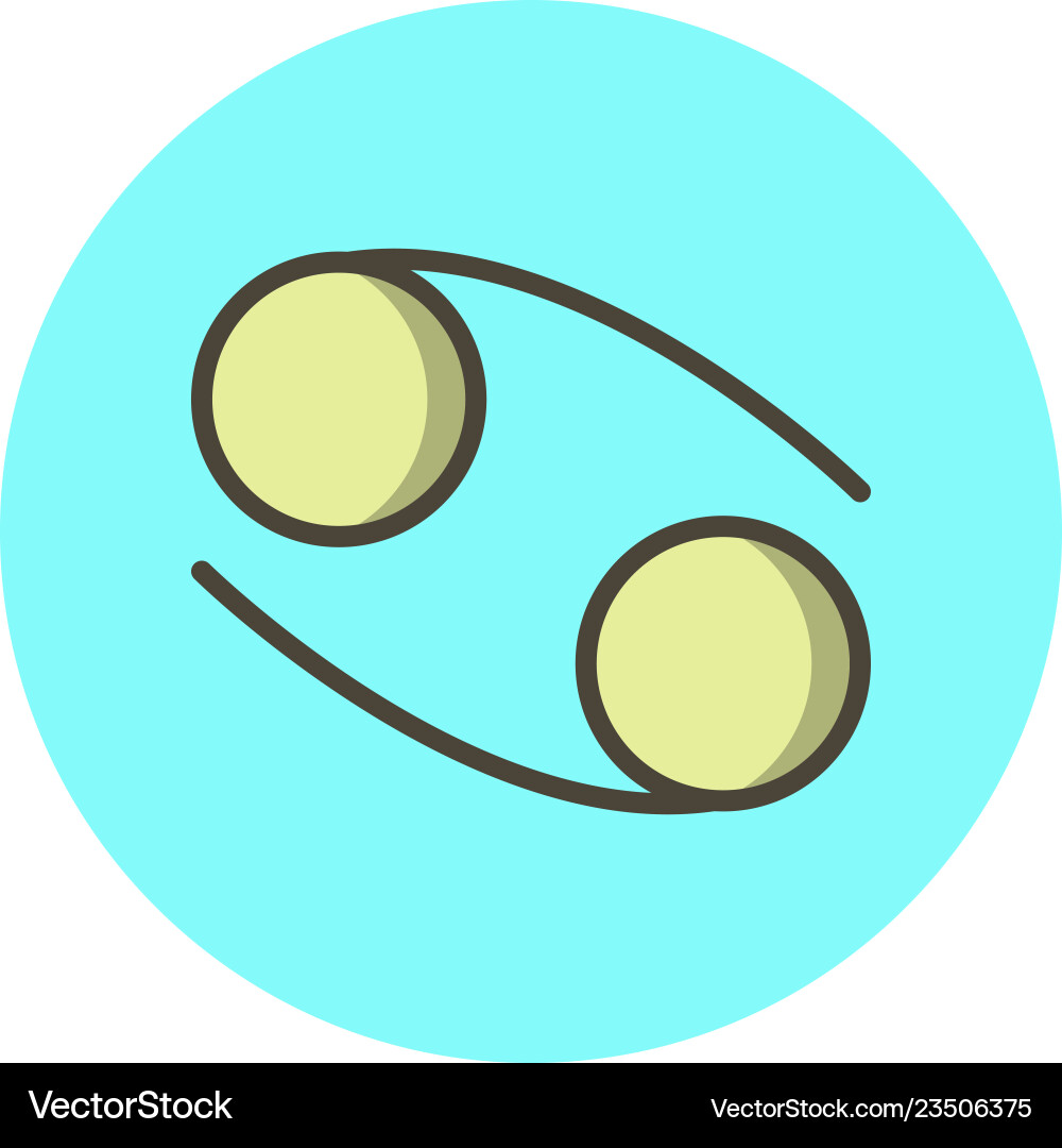 Cancer icon Royalty Free Vector Image - VectorStock