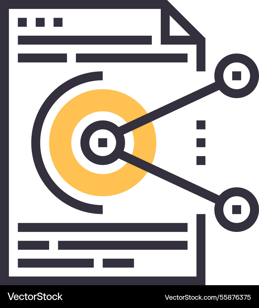 Data sharing Royalty Free Vector Image - VectorStock