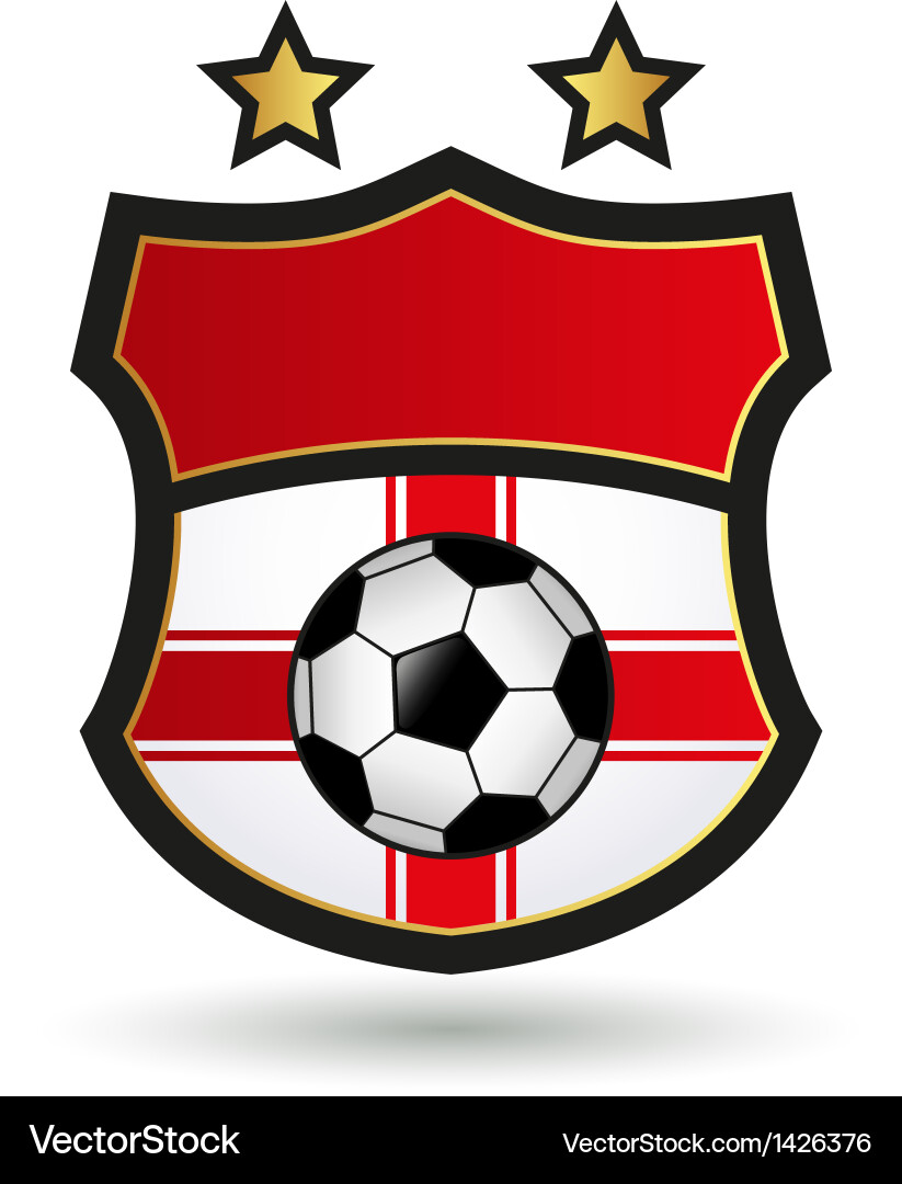 Football emblems Royalty Free Vector Image - VectorStock