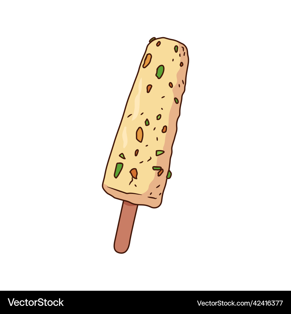 Indian kulfi Royalty Free Vector Image - VectorStock