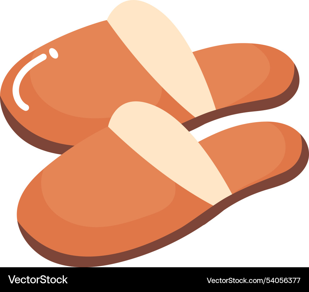 Slippers for autumn Royalty Free Vector Image - VectorStock