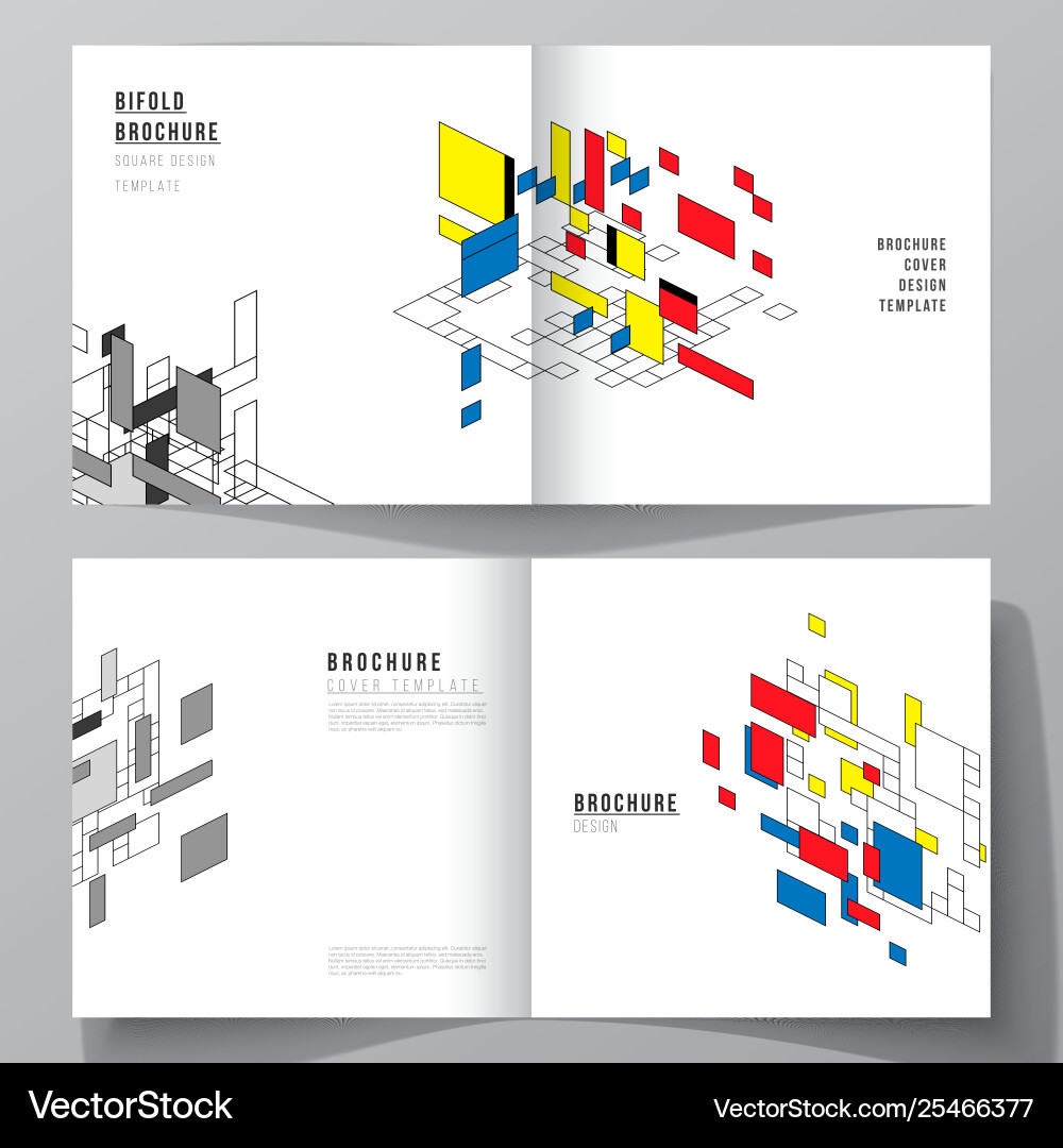 Two covers templates Royalty Free Vector Image