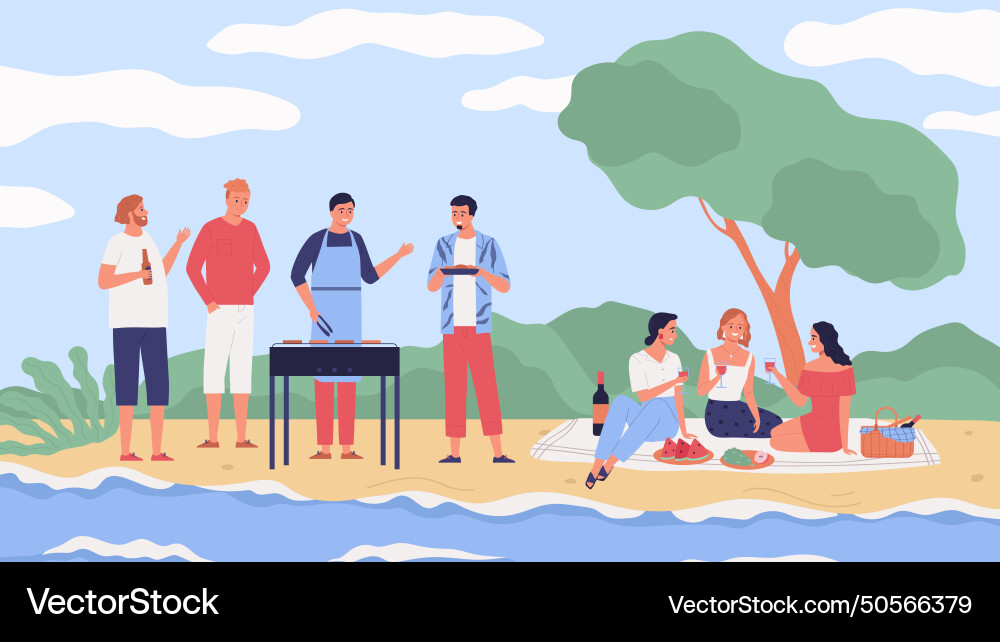 Bbq party Royalty Free Vector Image - VectorStock