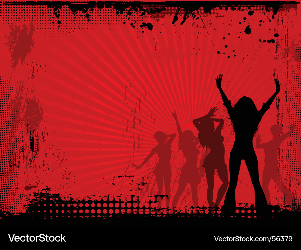 Rave Night Party Royalty Free Vector Image - VectorStock