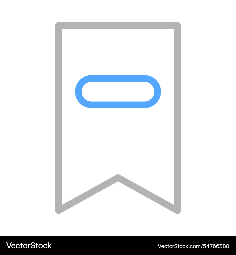 Bookmark icon concept of saving tagging Royalty Free Vector