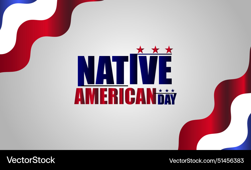 Celebrating indigenous culture chic text designs Vector Image