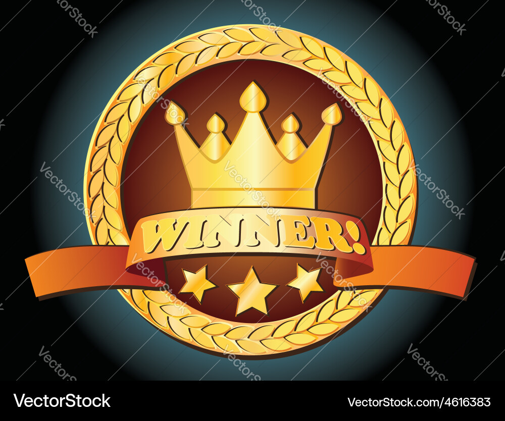 Winner Royalty Free Vector Image - VectorStock