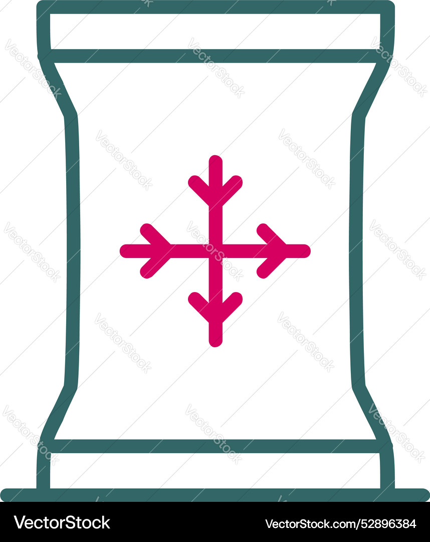 Frozen food icon design Royalty Free Vector Image