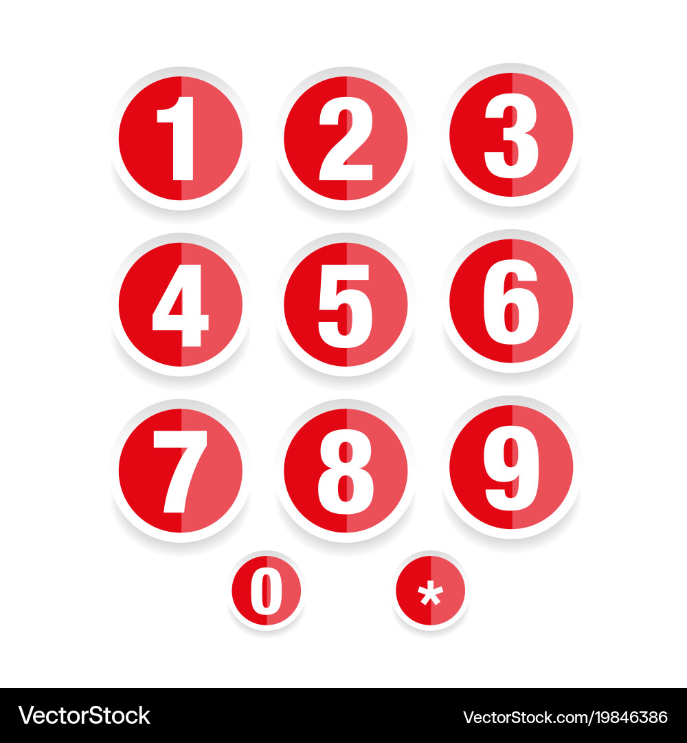 Nummernschild Lizenzfreies Vektorbild - VectorStock