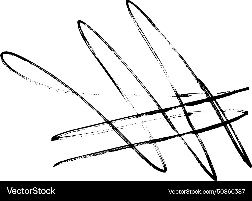 Hand drawn scribble pencil line scratch texture Vector Image