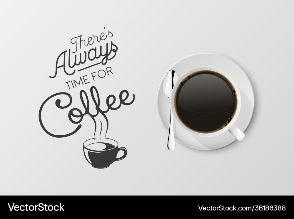 3d realistic white porcelain ceramic mug Vector Image