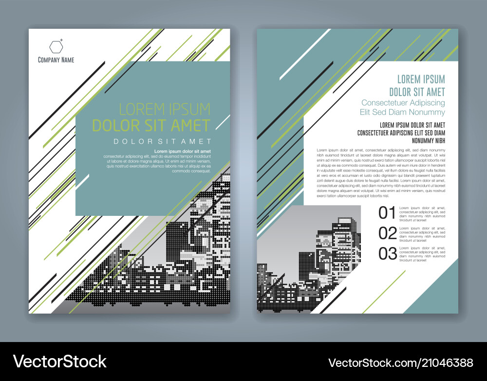 Cover annual report 937 Royalty Free Vector Image