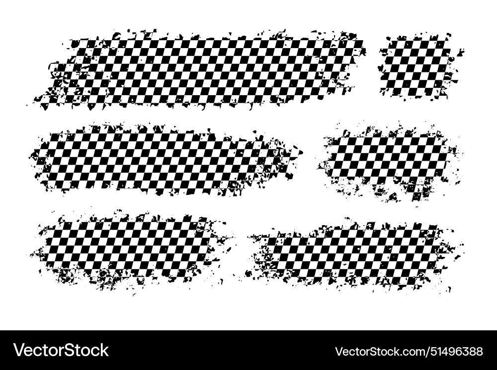 Racing grunge brush texture design auto rally Vector Image