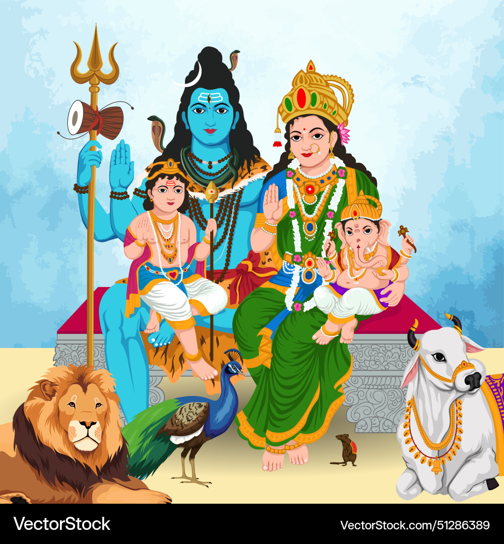 Maha shivratri image Royalty Free Vector Image