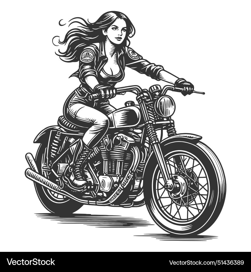 Biker Sketch Vector Images (over 3,100)
