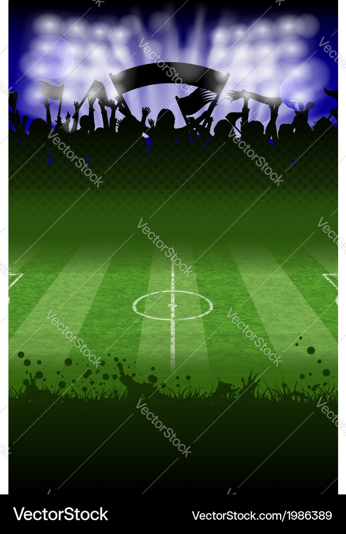Soccer poster Royalty Free Vector Image - VectorStock