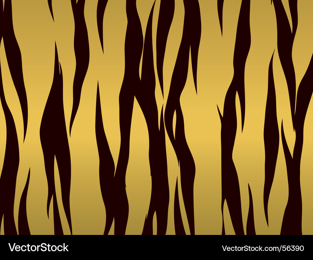 Tiger print Royalty Free Vector Image - VectorStock