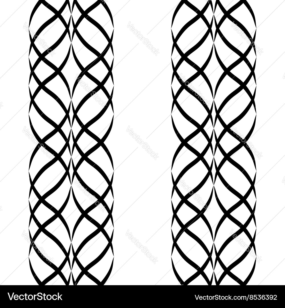 Islamic Wave Pattern Royalty Free Vector Image