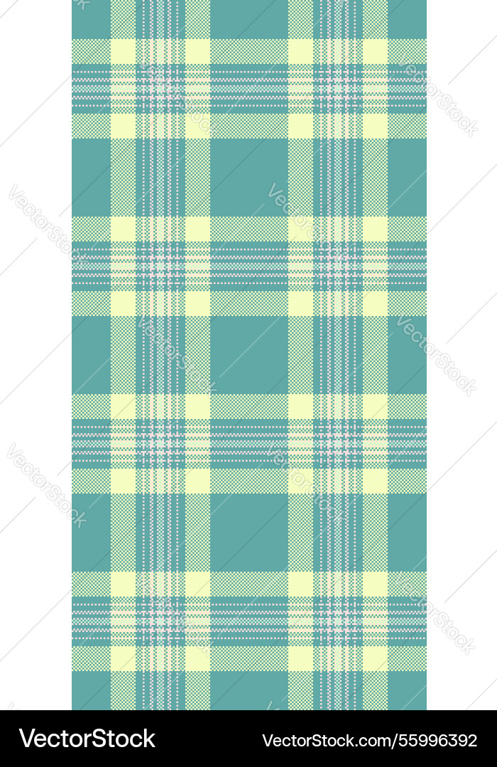 Pastel teal and pale yellow plaid pattern perfect – Royalty-Free Vector ...