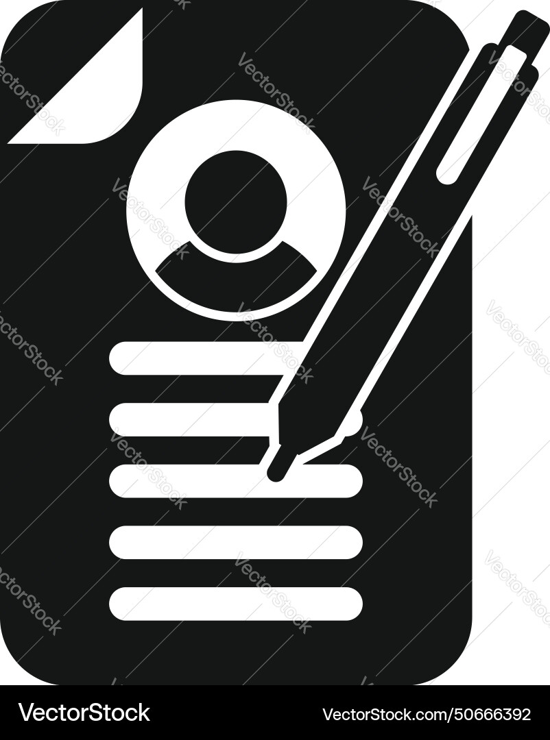 Sign in new profile icon simple online Royalty Free Vector