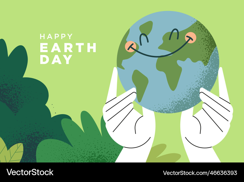 Earth day Royalty Free Vector Image - VectorStock