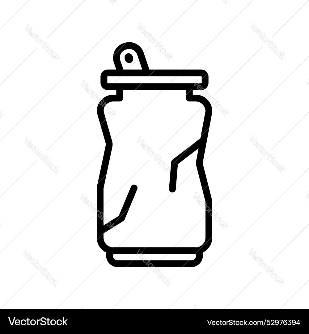 Empty can soda icon Royalty Free Vector Image - VectorStock