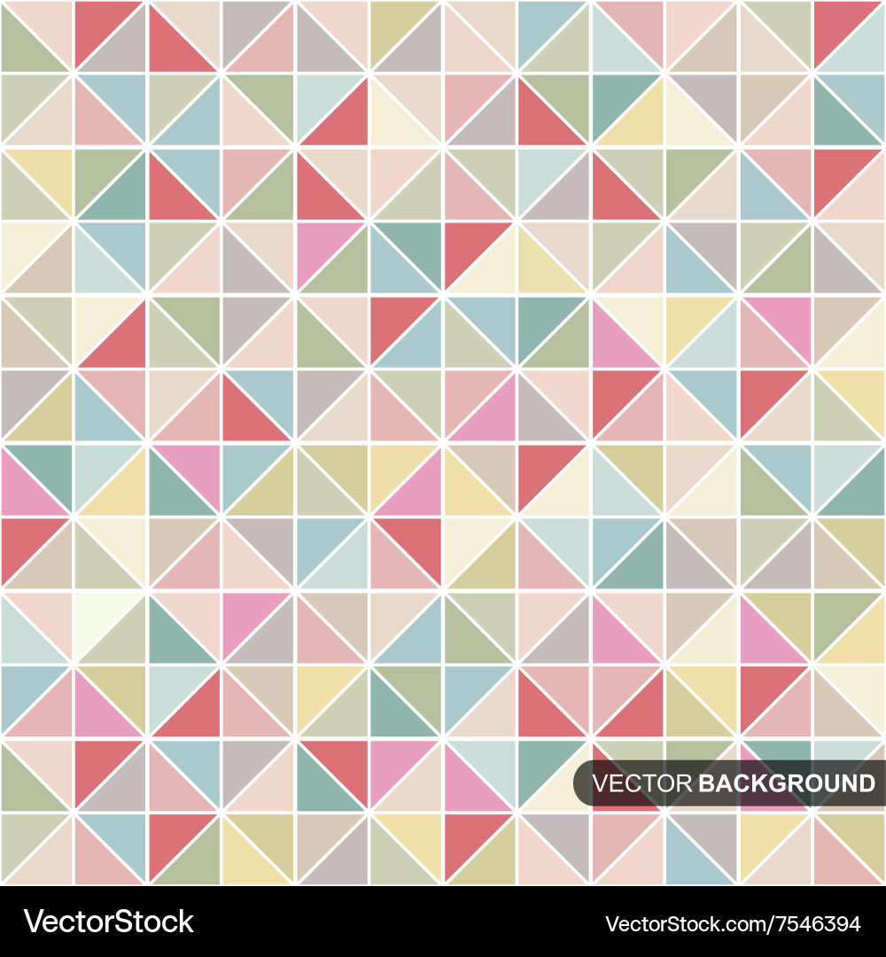 Mosaic pattern - seamless background Royalty Free Vector