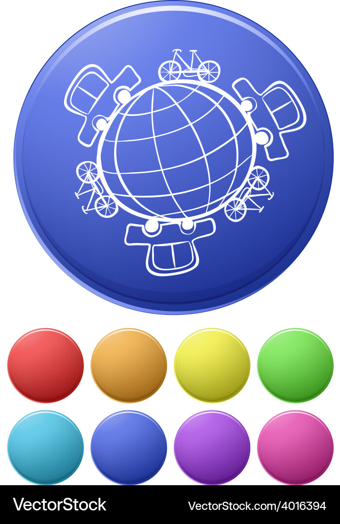 World icons Royalty Free Vector Image - VectorStock