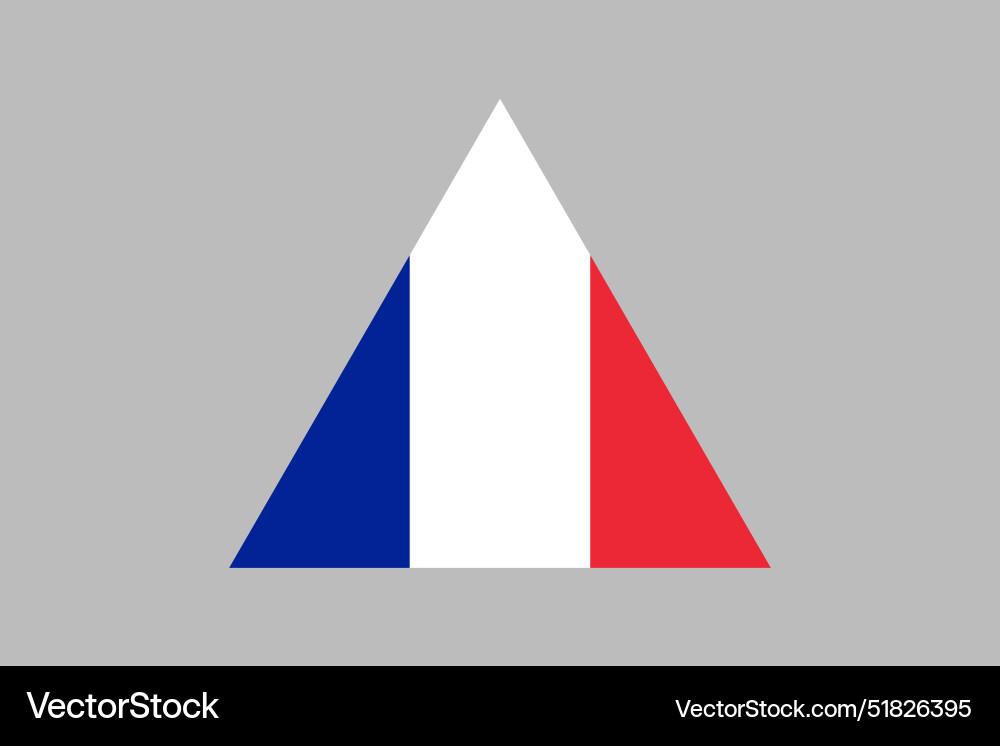 France flag sign Royalty Free Vector Image - VectorStock