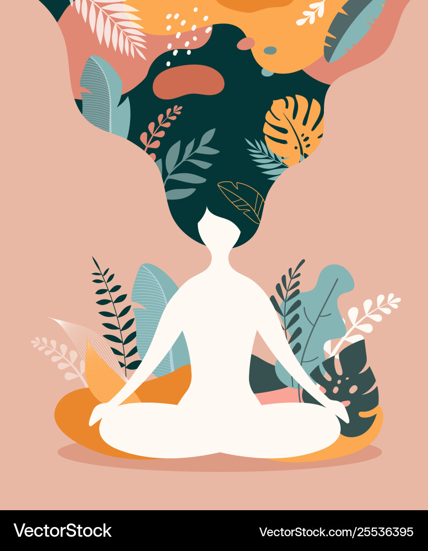 Breathing Meditation Vector Images (over 8,300)