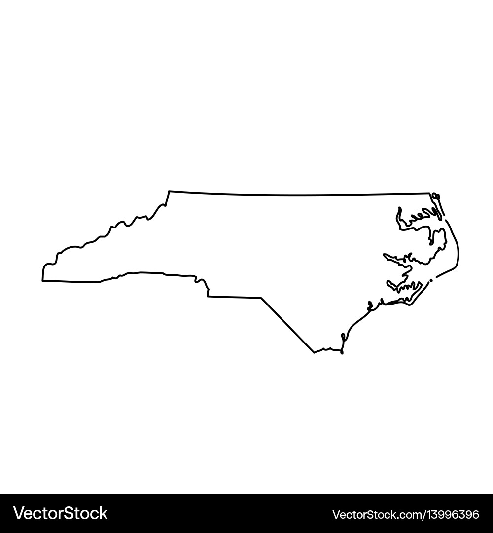 North Carolina State Shape Vector Images (over 450)