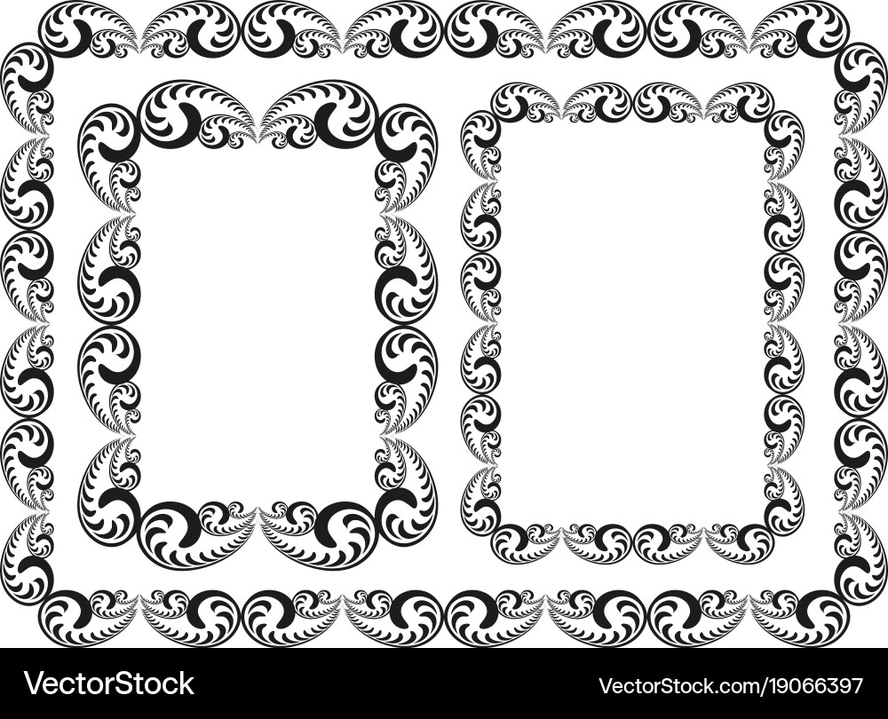Borders Royalty Free Vector Image - VectorStock