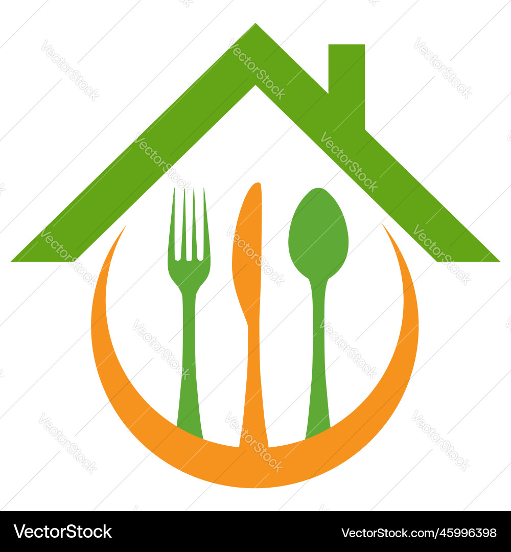 Restaurant Food Icon Set Royalty Free Vector Image