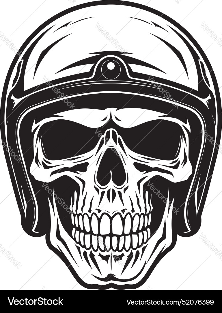 Skull sentinel icon with skull in helmet Vector Image