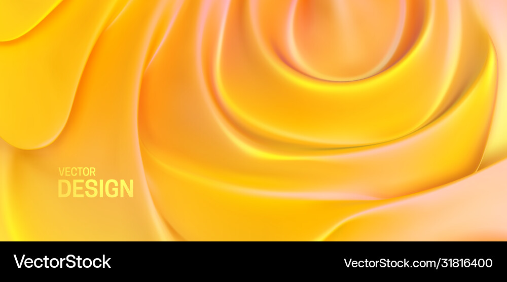 Soft yellow backdrop abstract background Vector Image