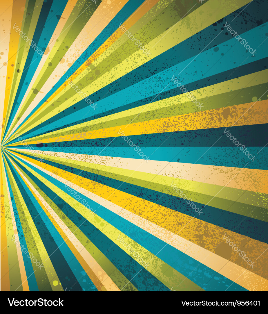 Retro Burst Background Royalty Free Vector Image