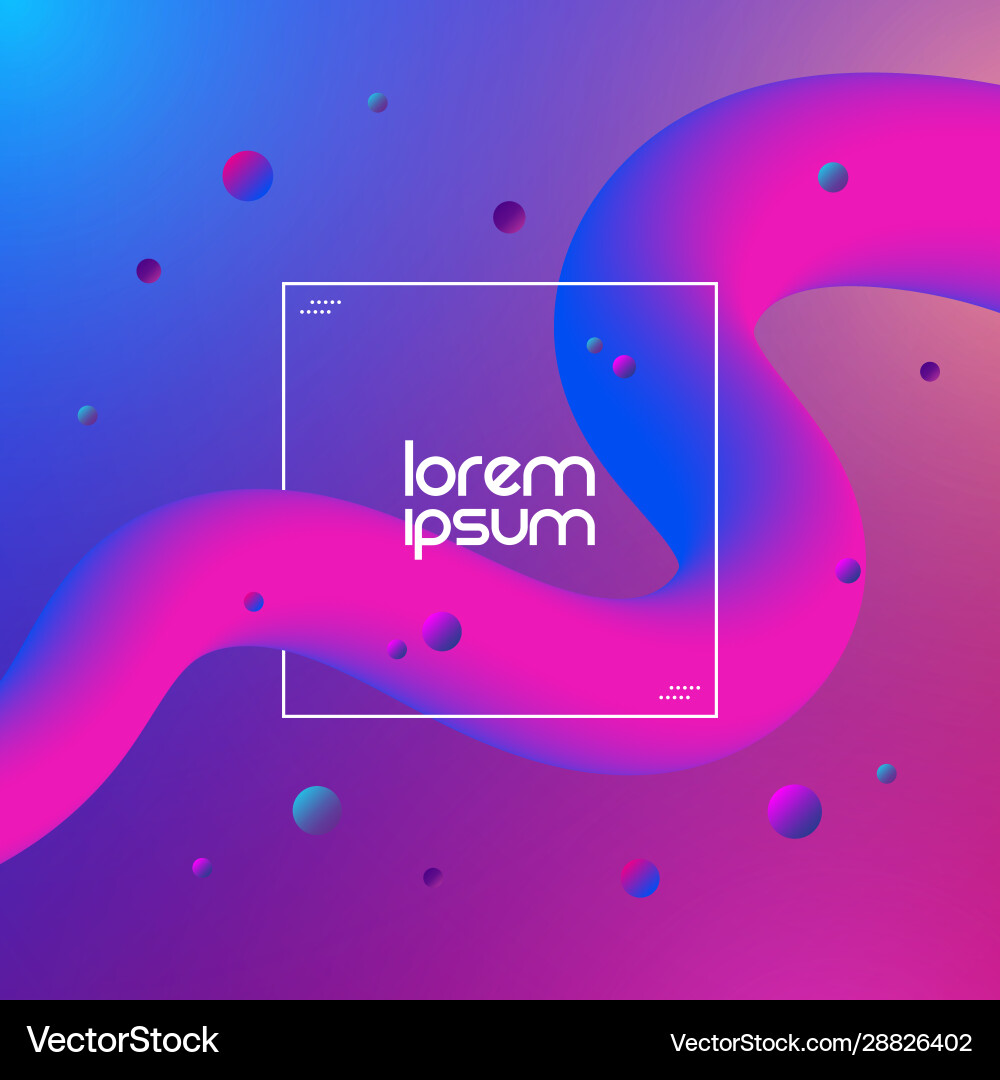 Fluid background Royalty Free Vector Image - VectorStock