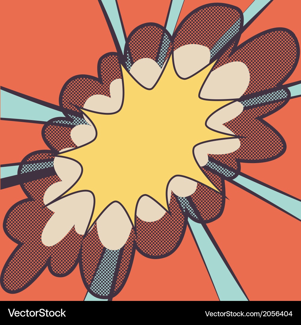 Grunge comic cartoon effects Royalty Free Vector Image