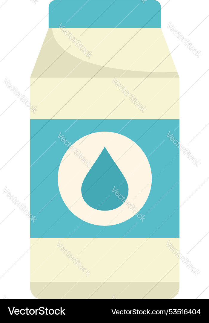 Milk carton package dairy product Royalty Free Vector Image