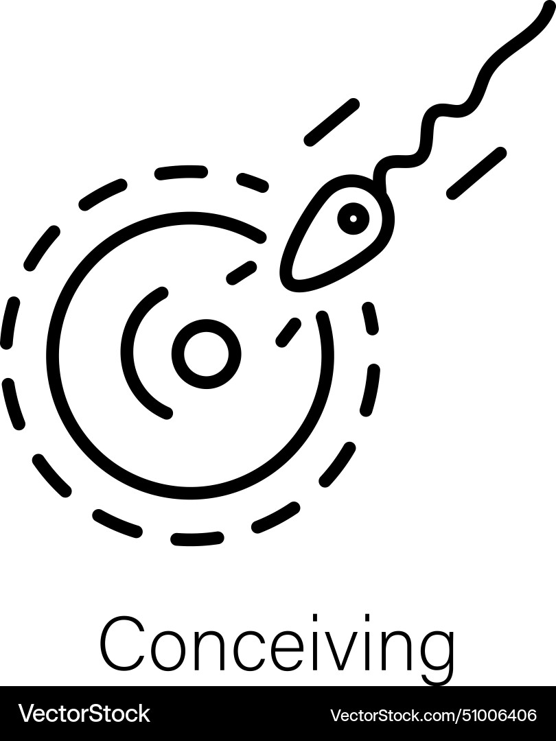 Conceiving Royalty Free Vector Image - VectorStock