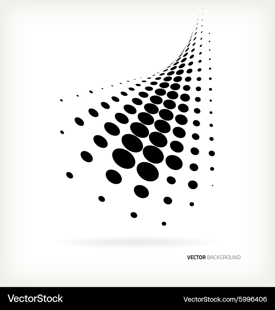 Halftone dots Royalty Free Vector Image - VectorStock