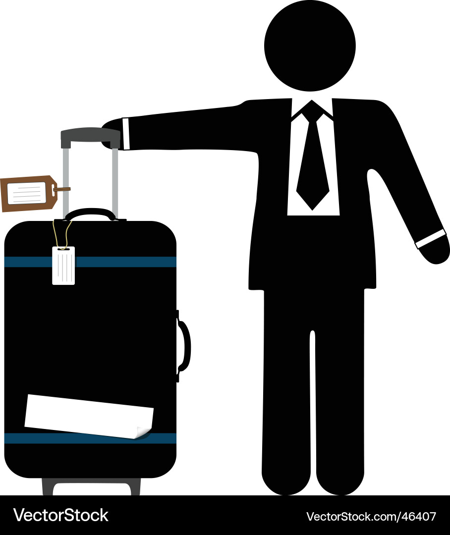 Business man Royalty Free Vector Image - VectorStock