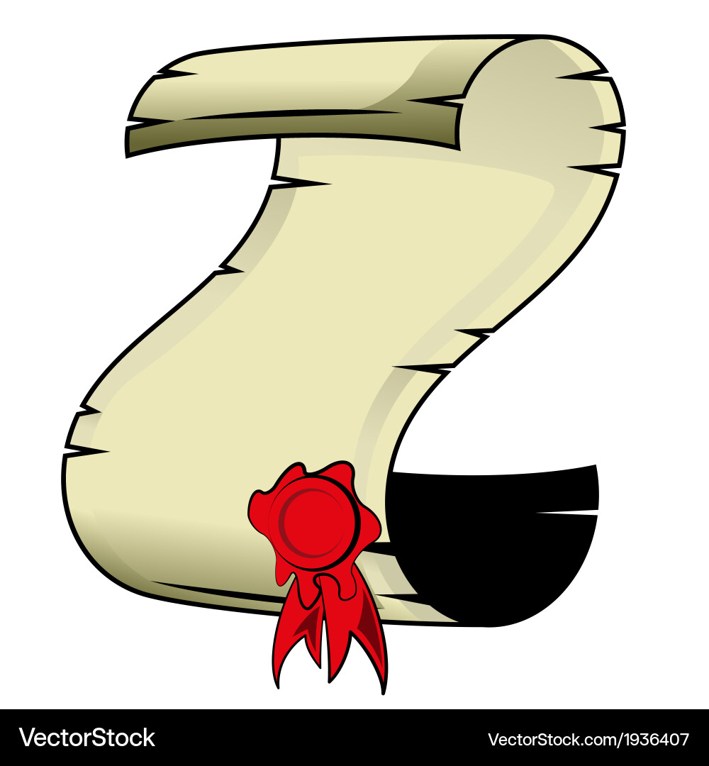 Old manuscript Royalty Free Vector Image - VectorStock