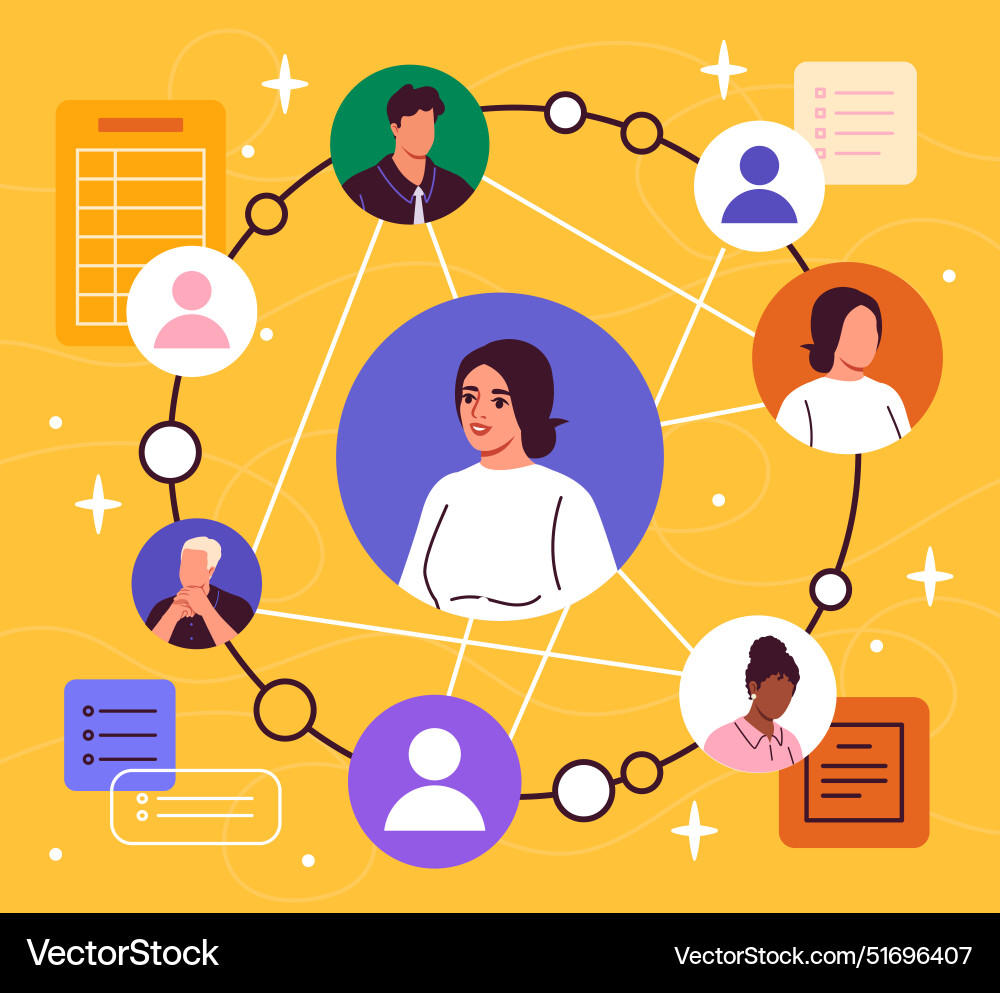 Social networks communication Royalty Free Vector Image