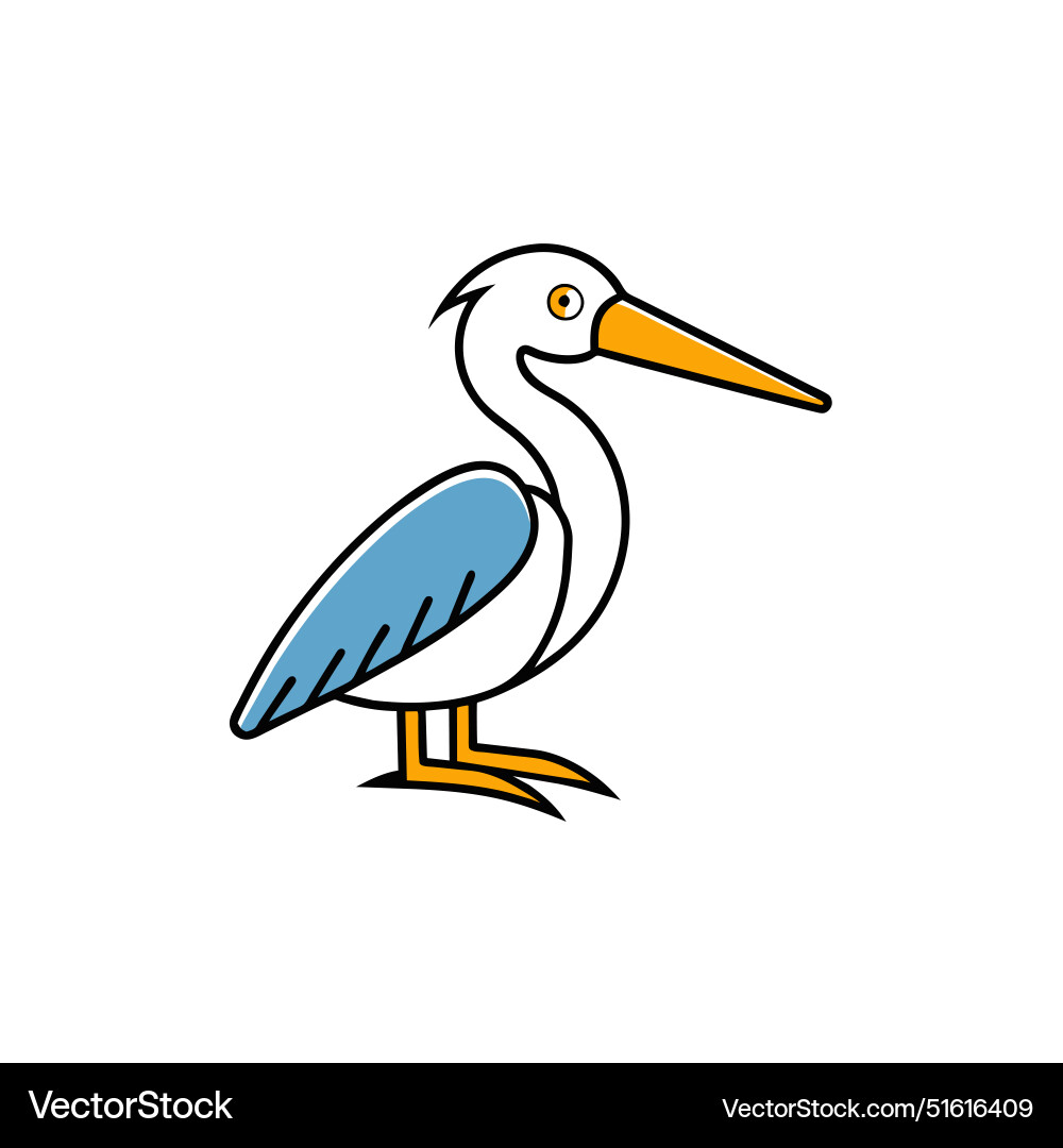 Blue wildebeest buffalo dancing icon Royalty Free Vector