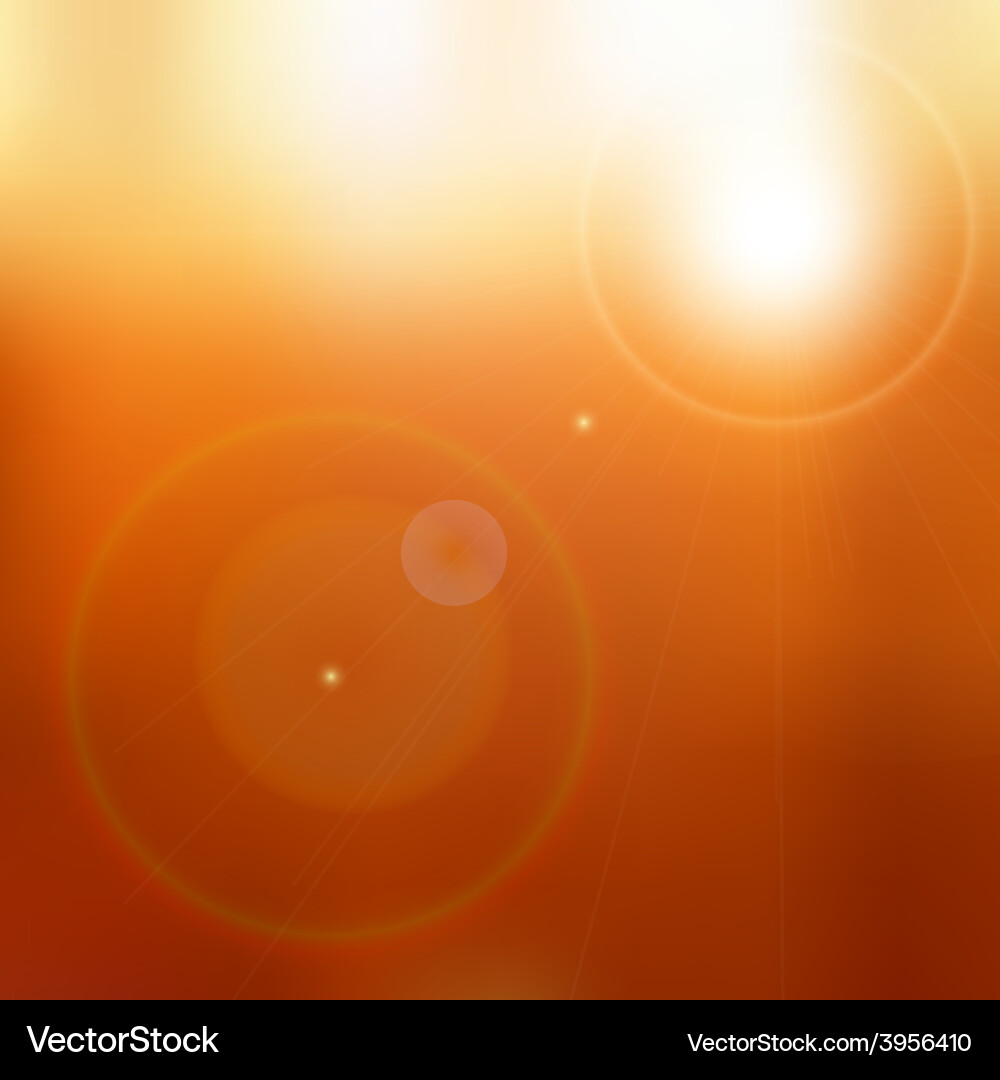 Lens flare Royalty Free Vector Image - VectorStock