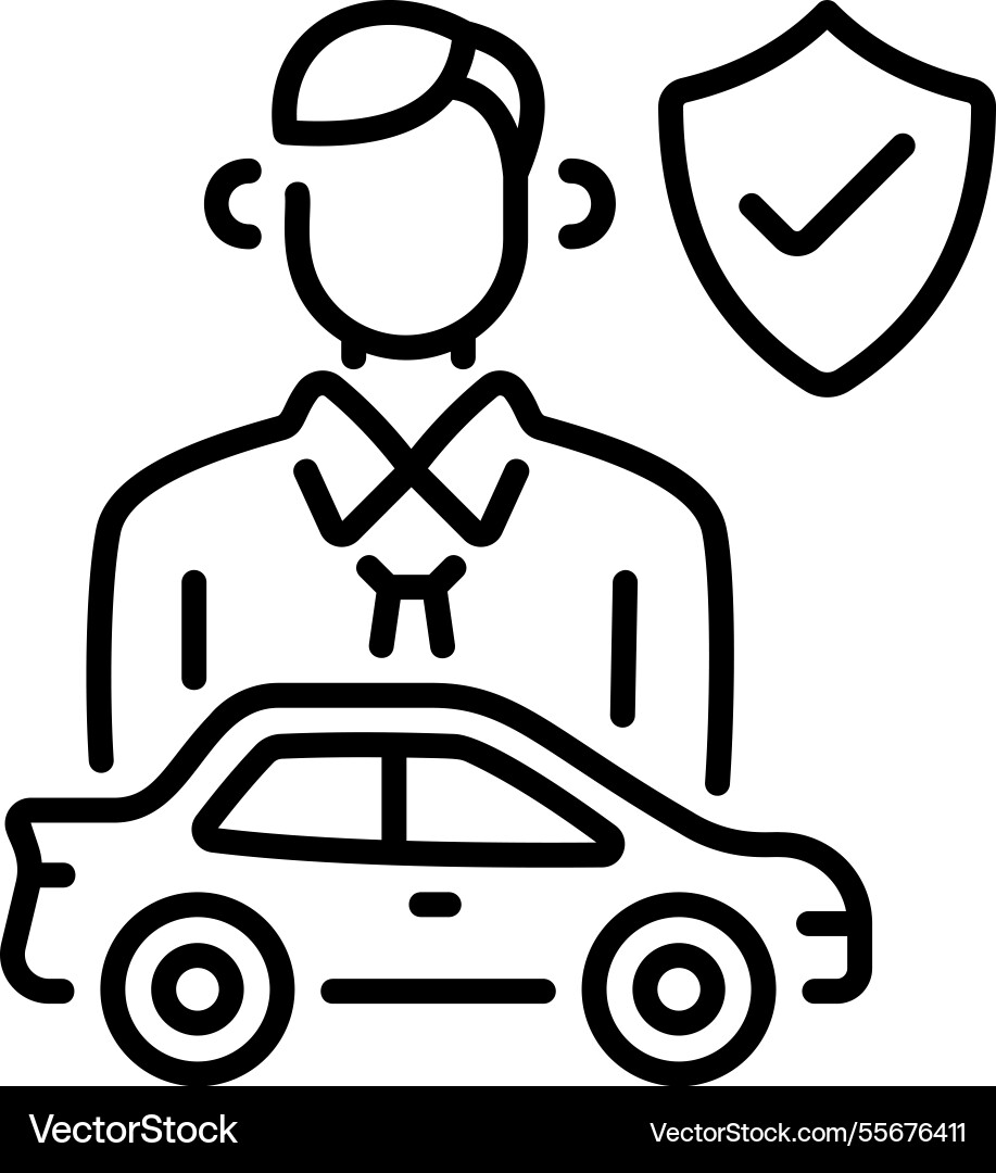 Vehicle claim Royalty Free Vector Image - VectorStock