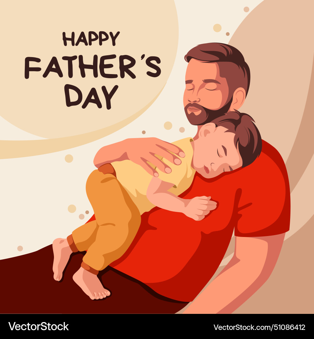 Fathers Day Royalty Free Vector Image Vectorstock