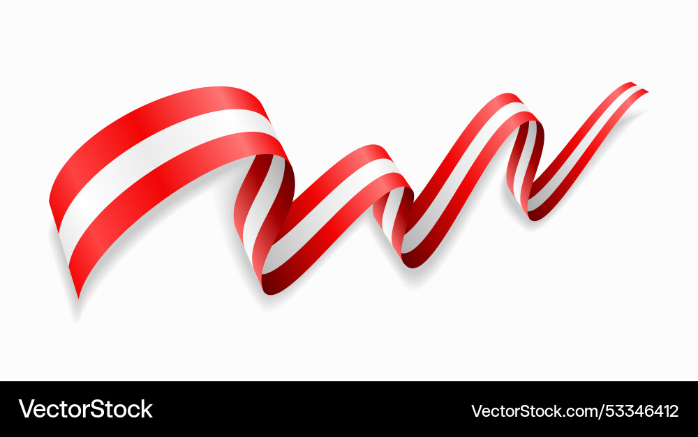 Peruvian flag wavy abstract background Royalty Free Vector